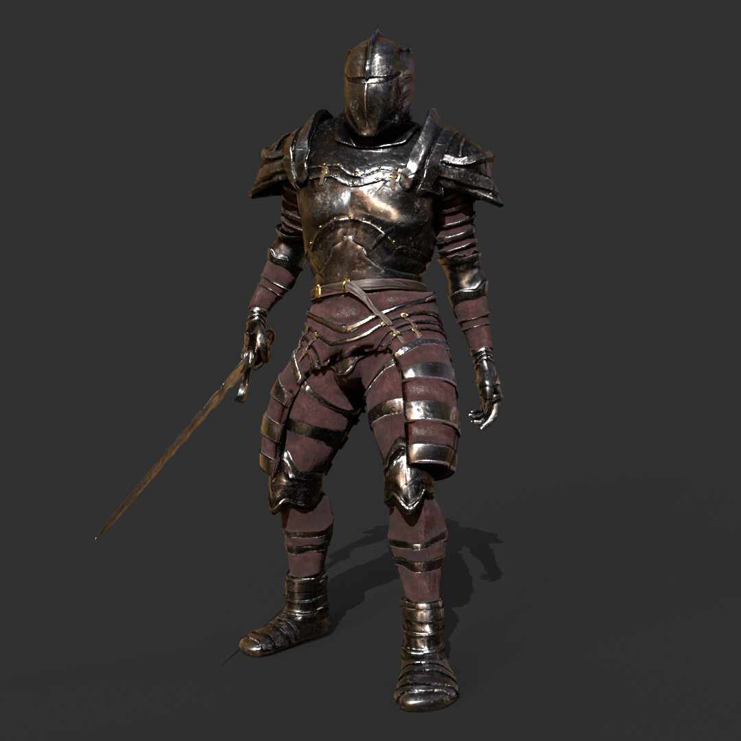 ArtStation - Wolf Armor (For the Game: Talons Blade) - Rendered in ...
