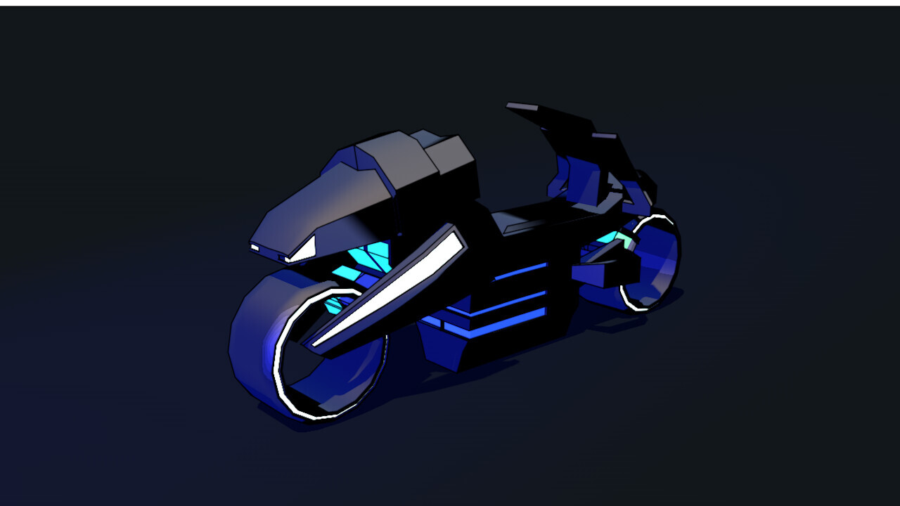 ArtStation - Tron Bike - 3d Model