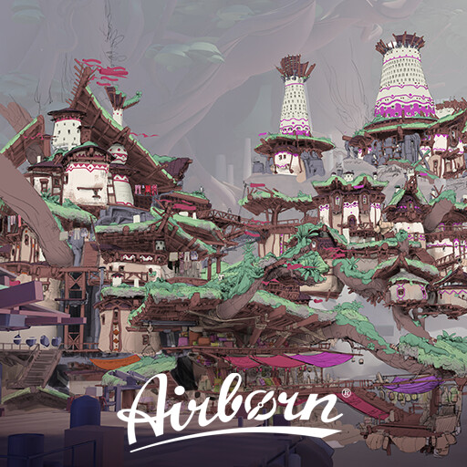 ArtStation - Airborn Showcase - Settlement Sequence