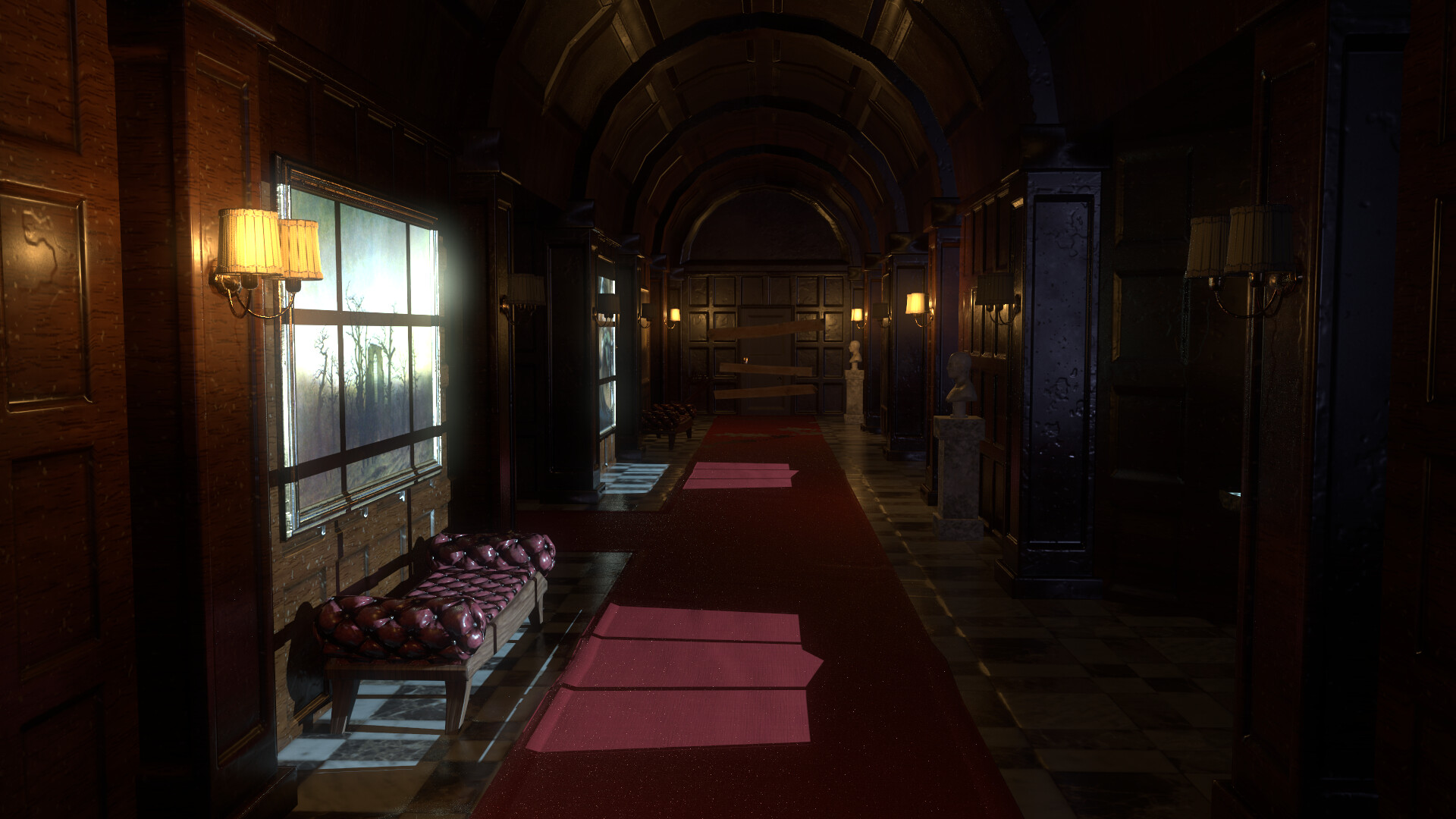 ArtStation - Modular Horror Mansion