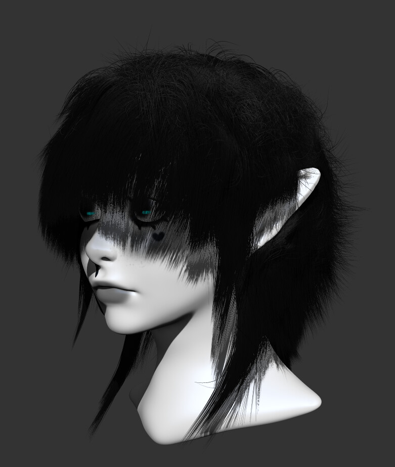 ArtStation - elf girl sketch