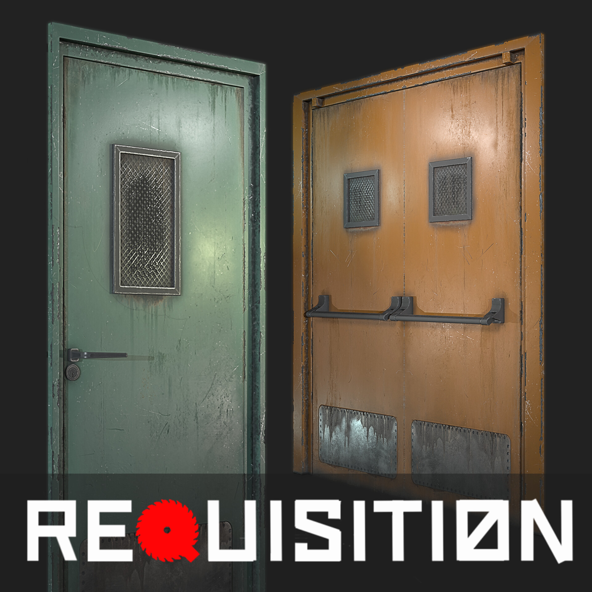 ArtStation - Prison Doors