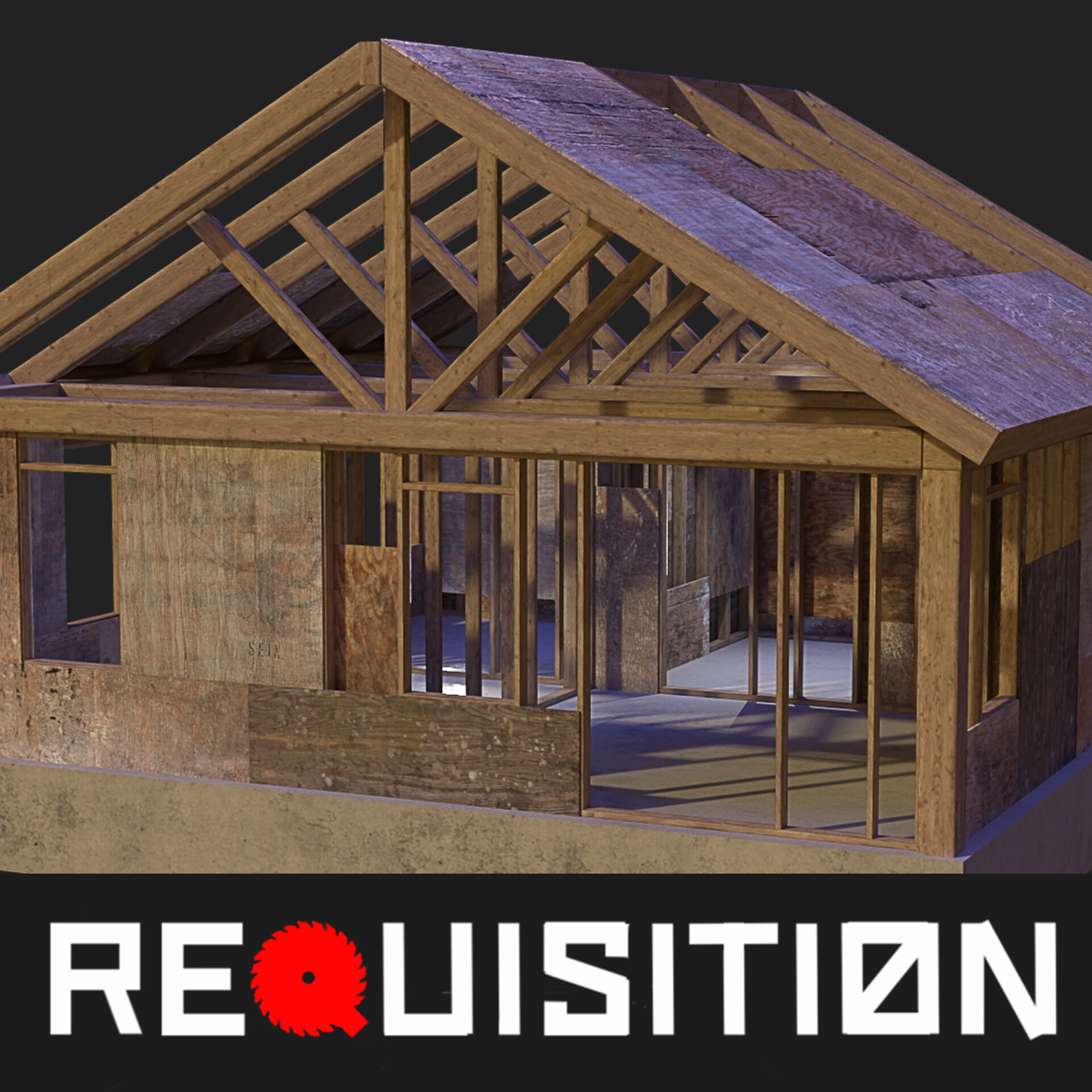 ArtStation - House Frame