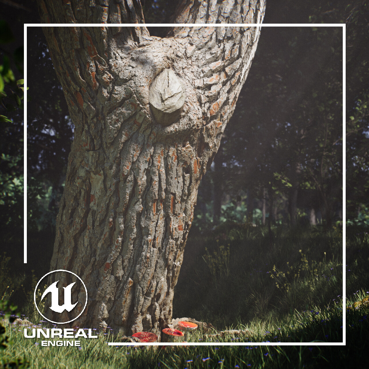 ArtStation - Photogrammetry study - Forest Tree with RealityCapture and Megascans