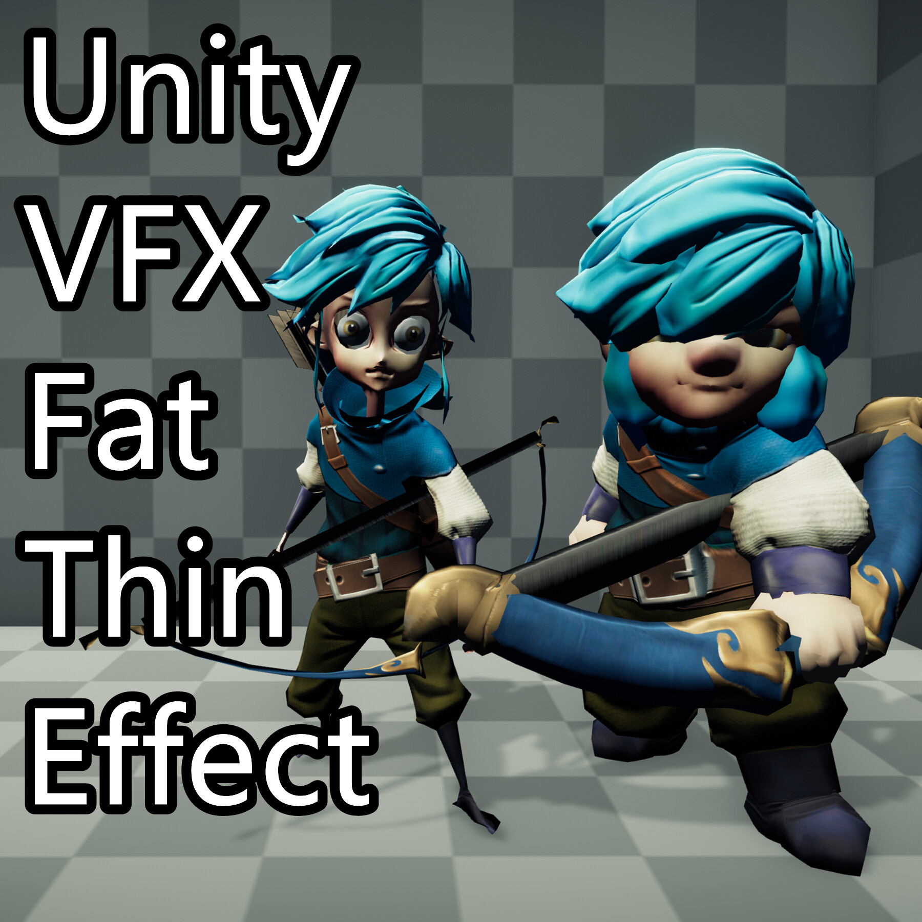 Easy Game Studio - Unity VFX - Fat Thin Effect - Downloadable