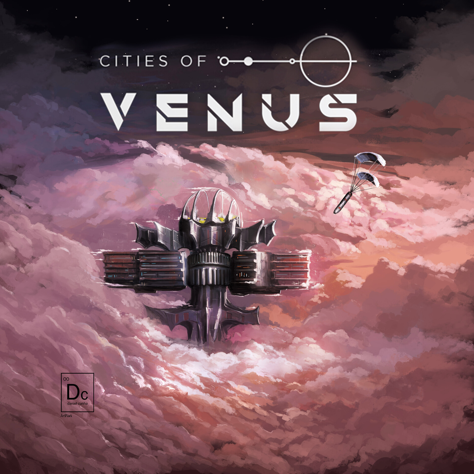 Daniel Cunha - illustrations for Cities of Venus