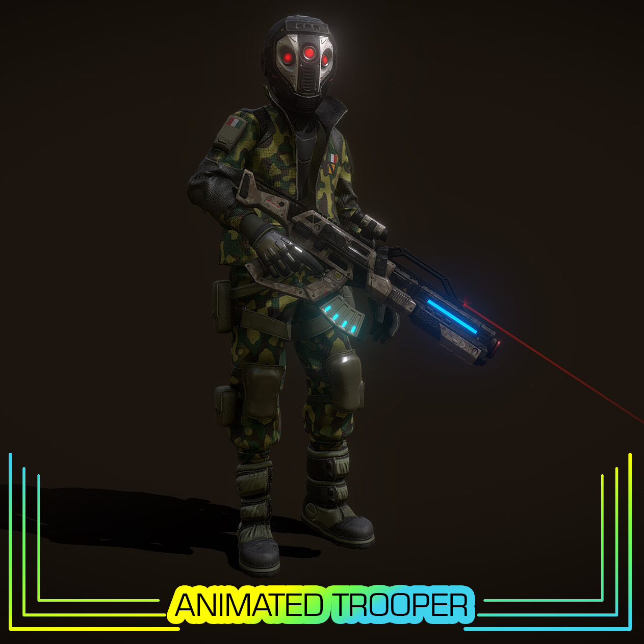 ArtStation - Special force trooper