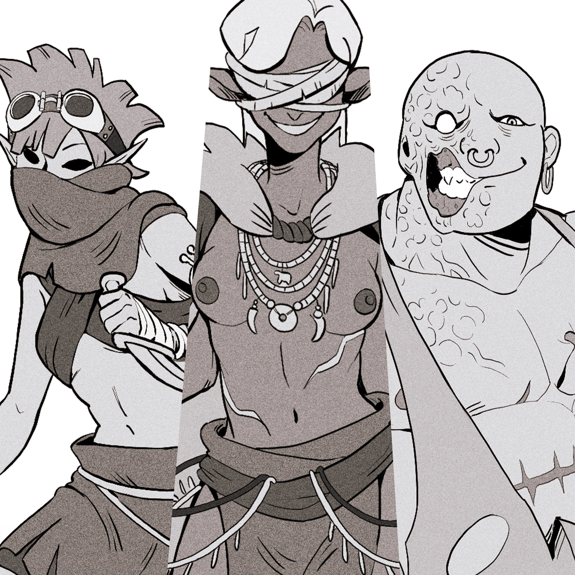 ArtStation - A Band of Thieves