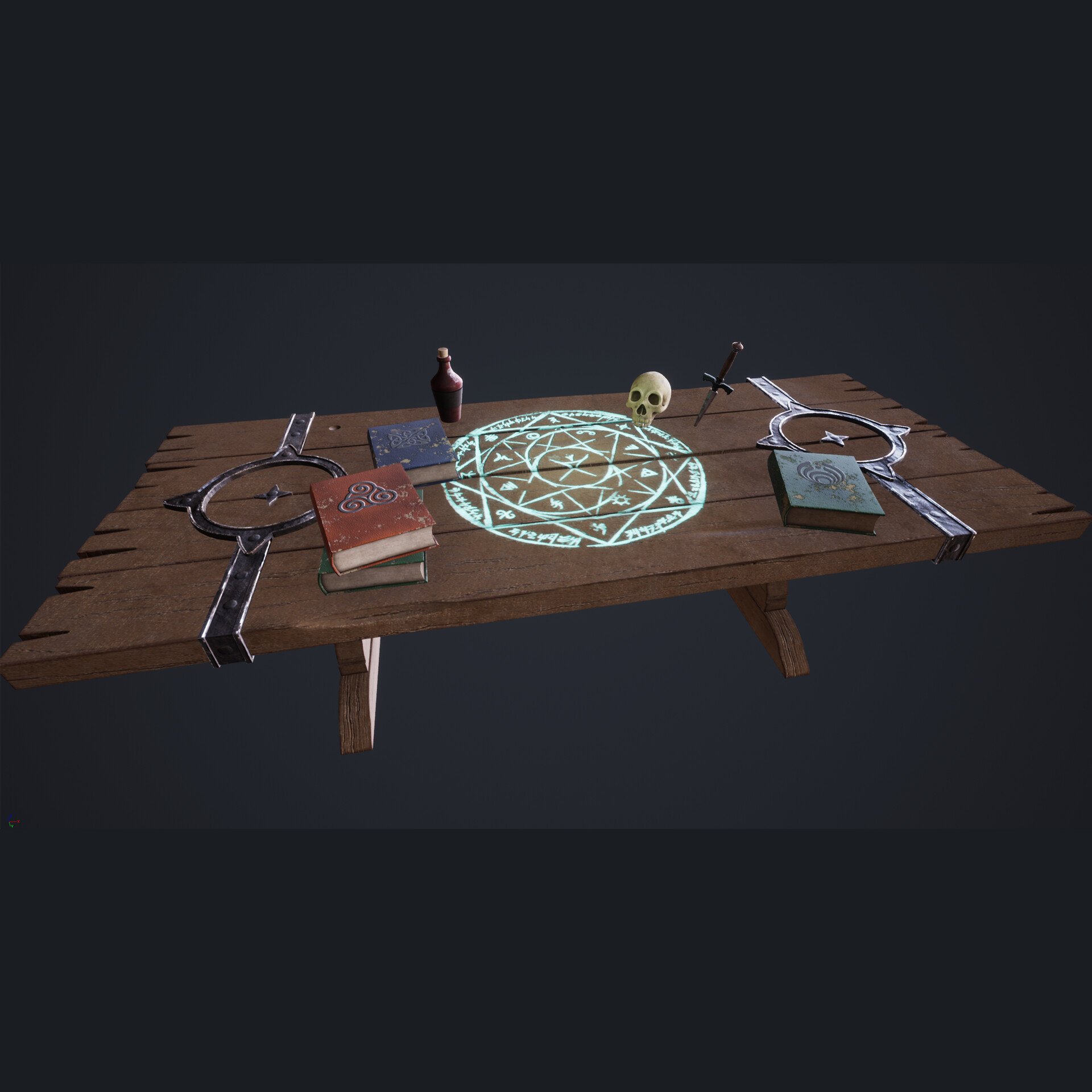 ArtStation - Wizard Table