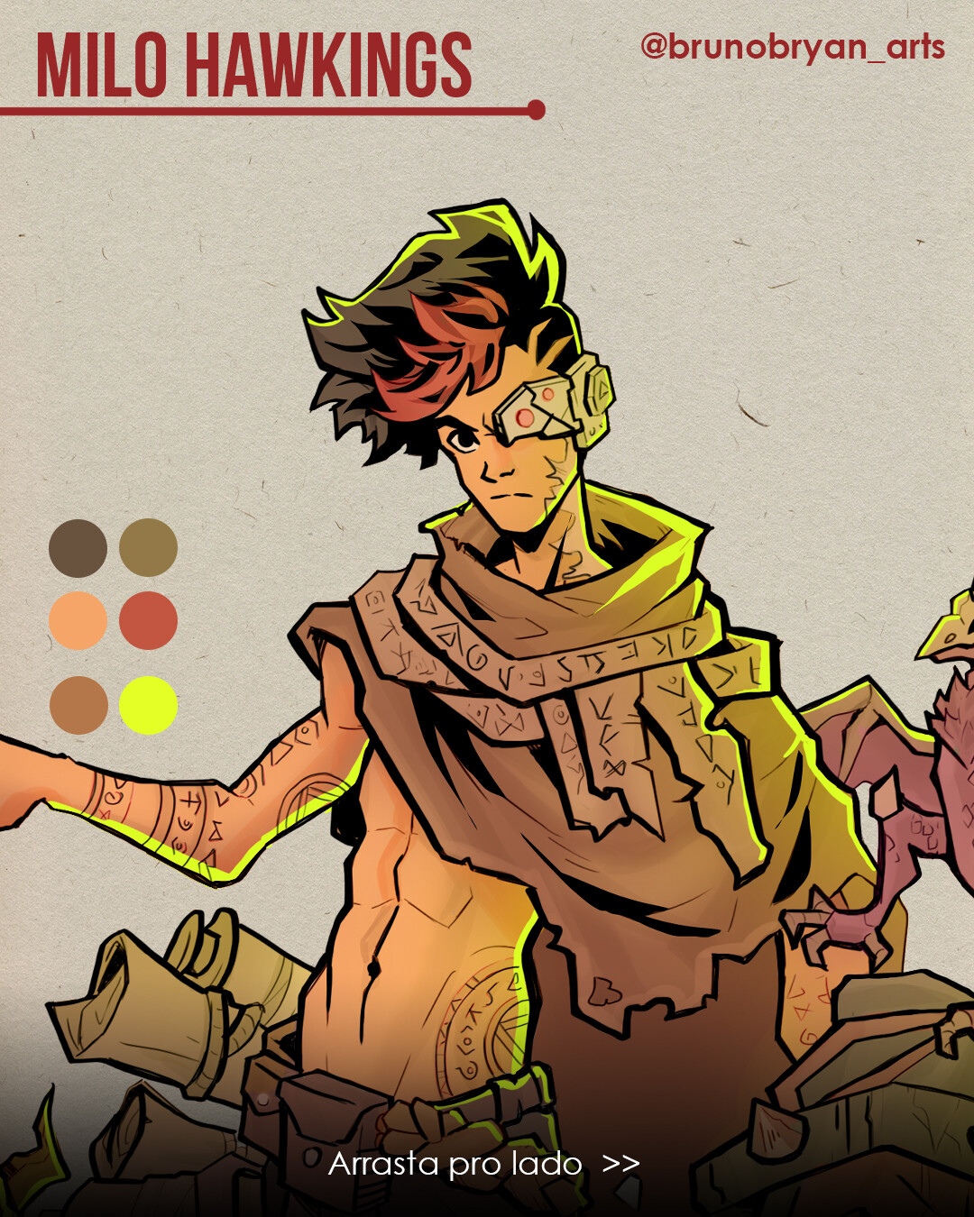 ArtStation - Milo Hawkings - Character Design