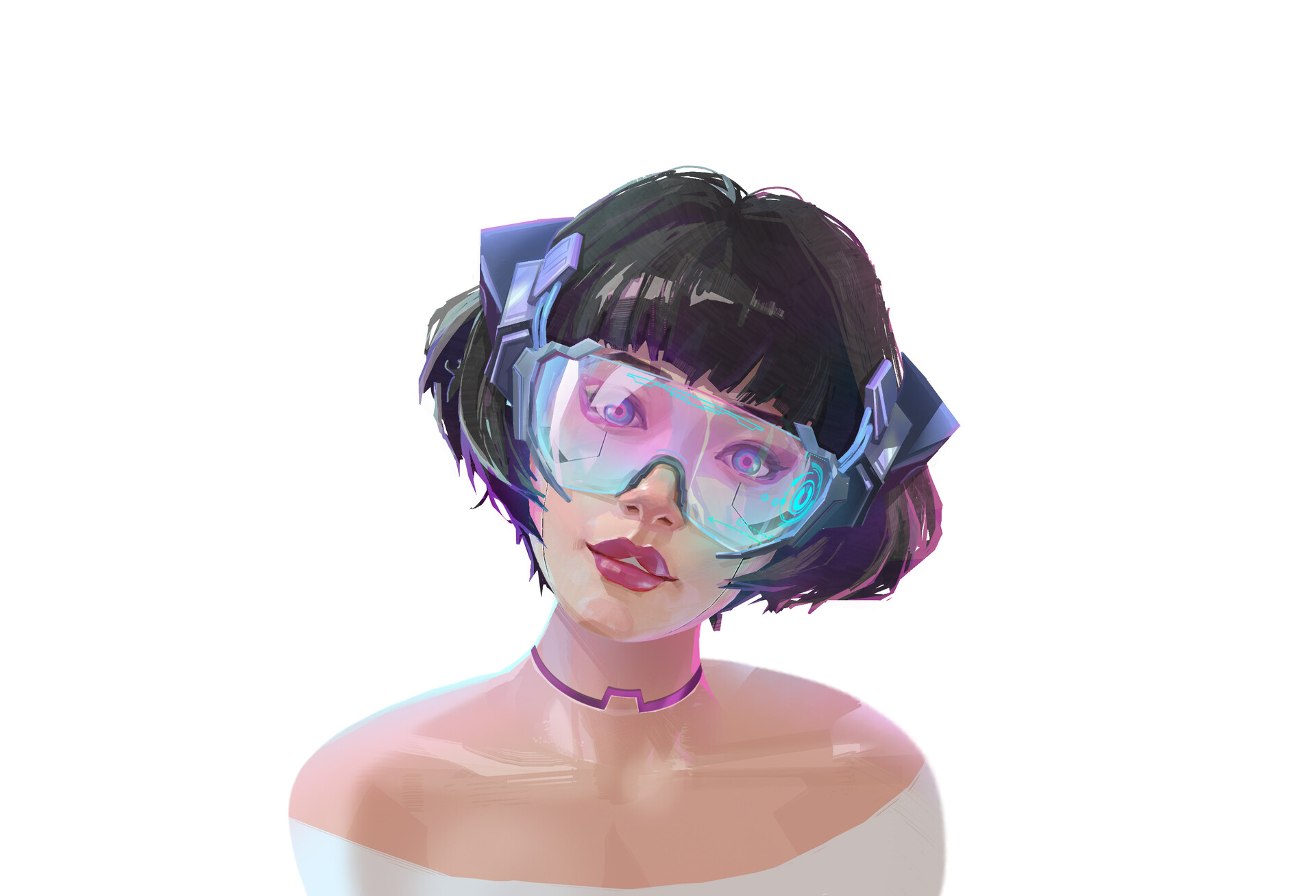 ArtStation - Sasha | Cyberpunk: Edgerunners