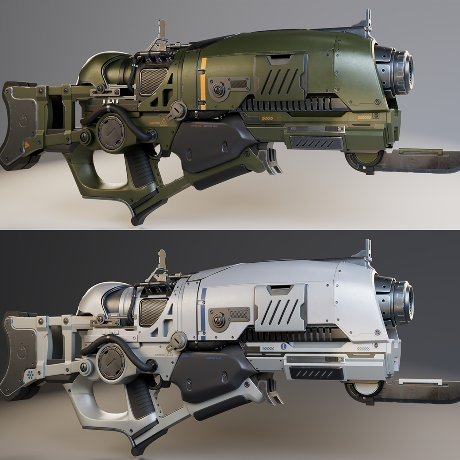 ArtStation - SCI-FI GUN