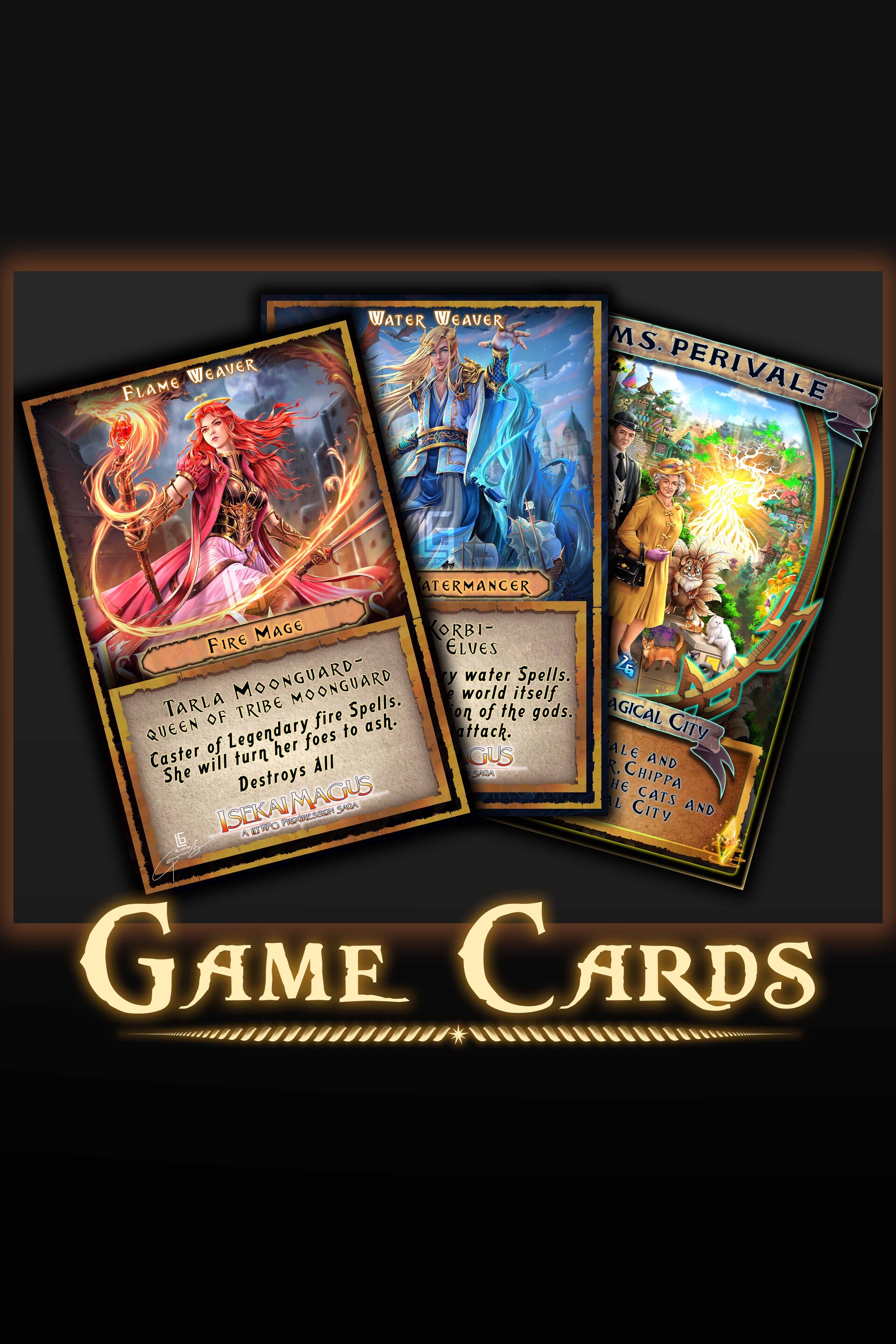 ArtStation - Game Cards Illustration