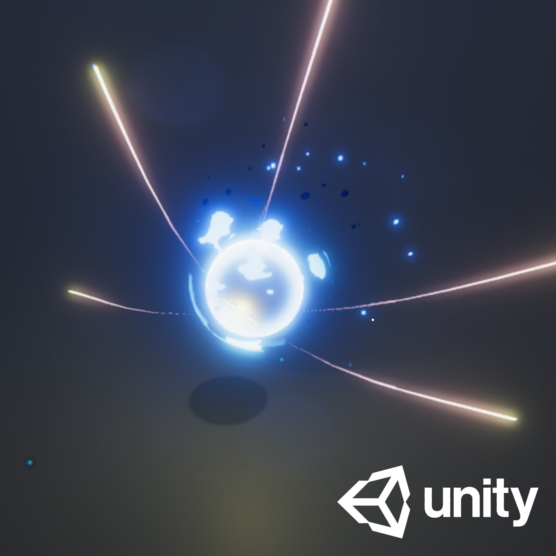 Laura Legras - Blue Plasma Impact