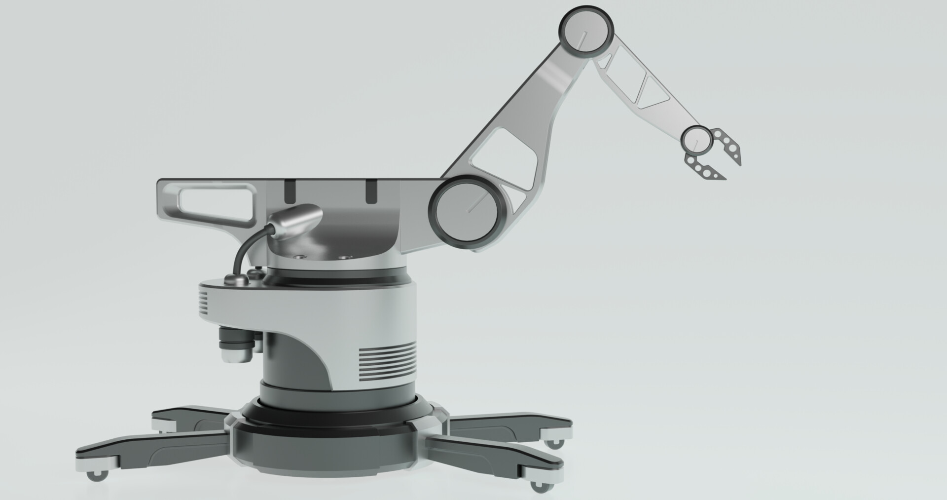 ArtStation - hard surface model robot followed by blender bros ...