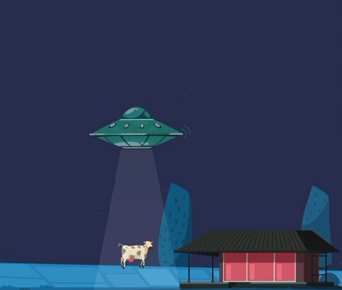 ArtStation - alien spaceship animation