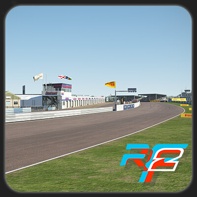 ArtStation - rFactor 2 - Thruxton Circuit