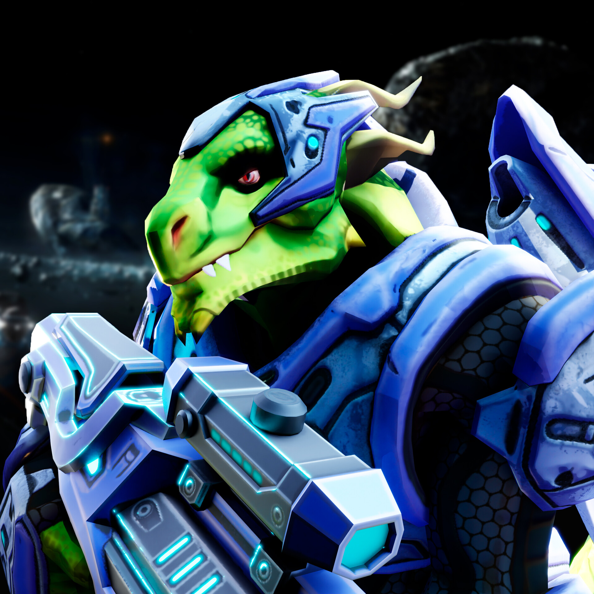 ArtStation - Space Draconid v.2