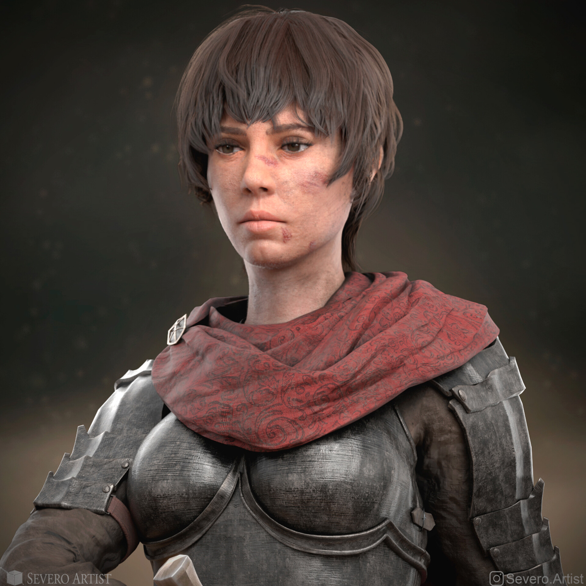 ArtStation - Casca Berserk Fanart🗡️🦅