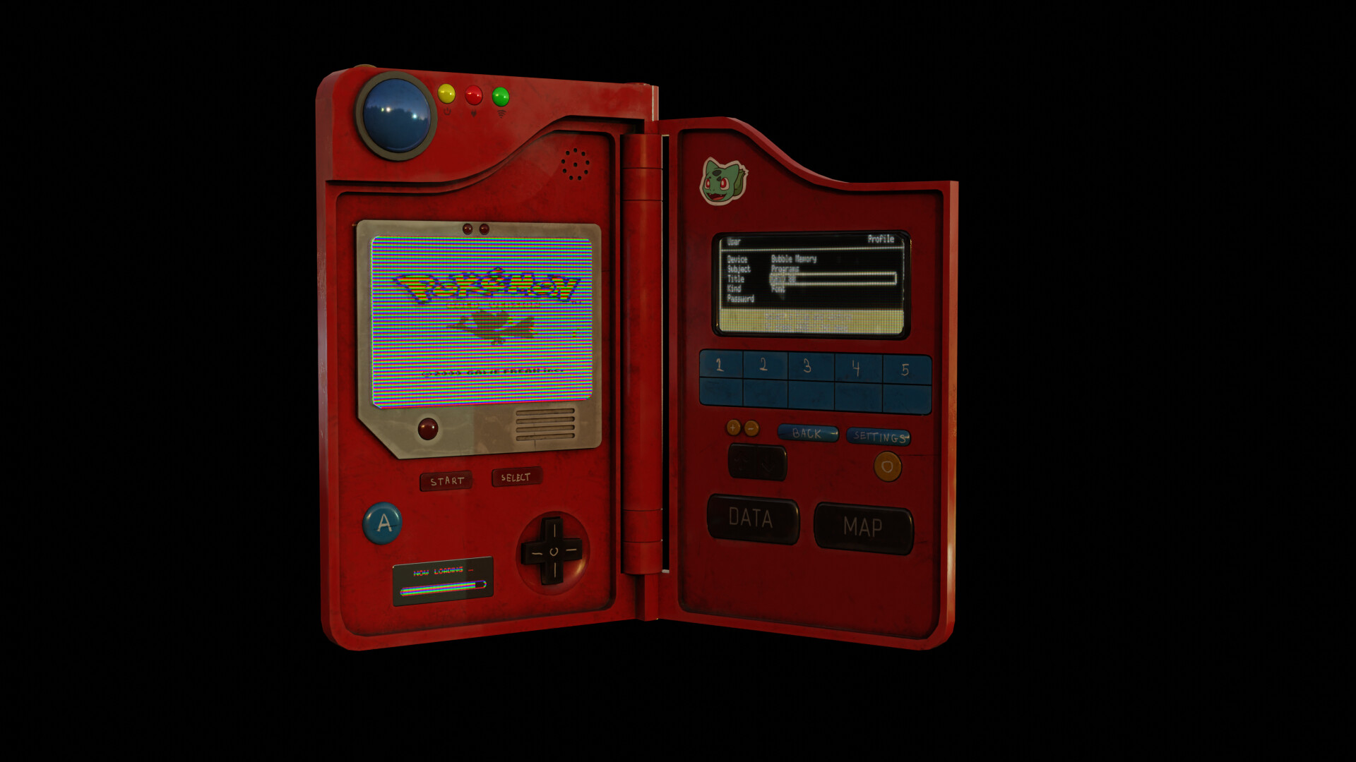 ArtStation - Pokédex Electronic Device