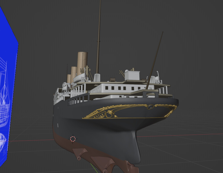 ArtStation - SS Vaterland 3D Model (Ongoing WIP) Part 5