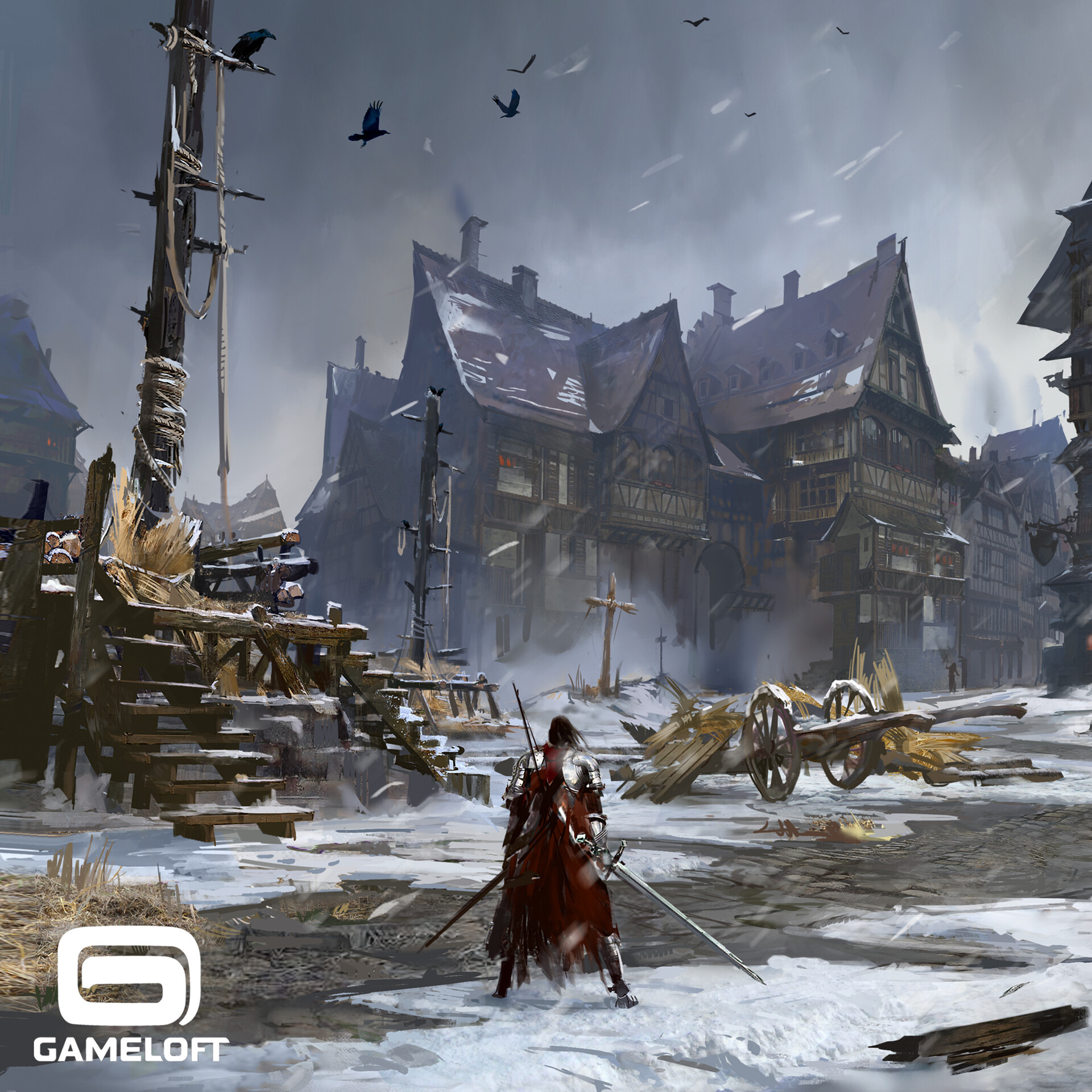 ArtStation - Iron Blade - Environment Concepts - Paris