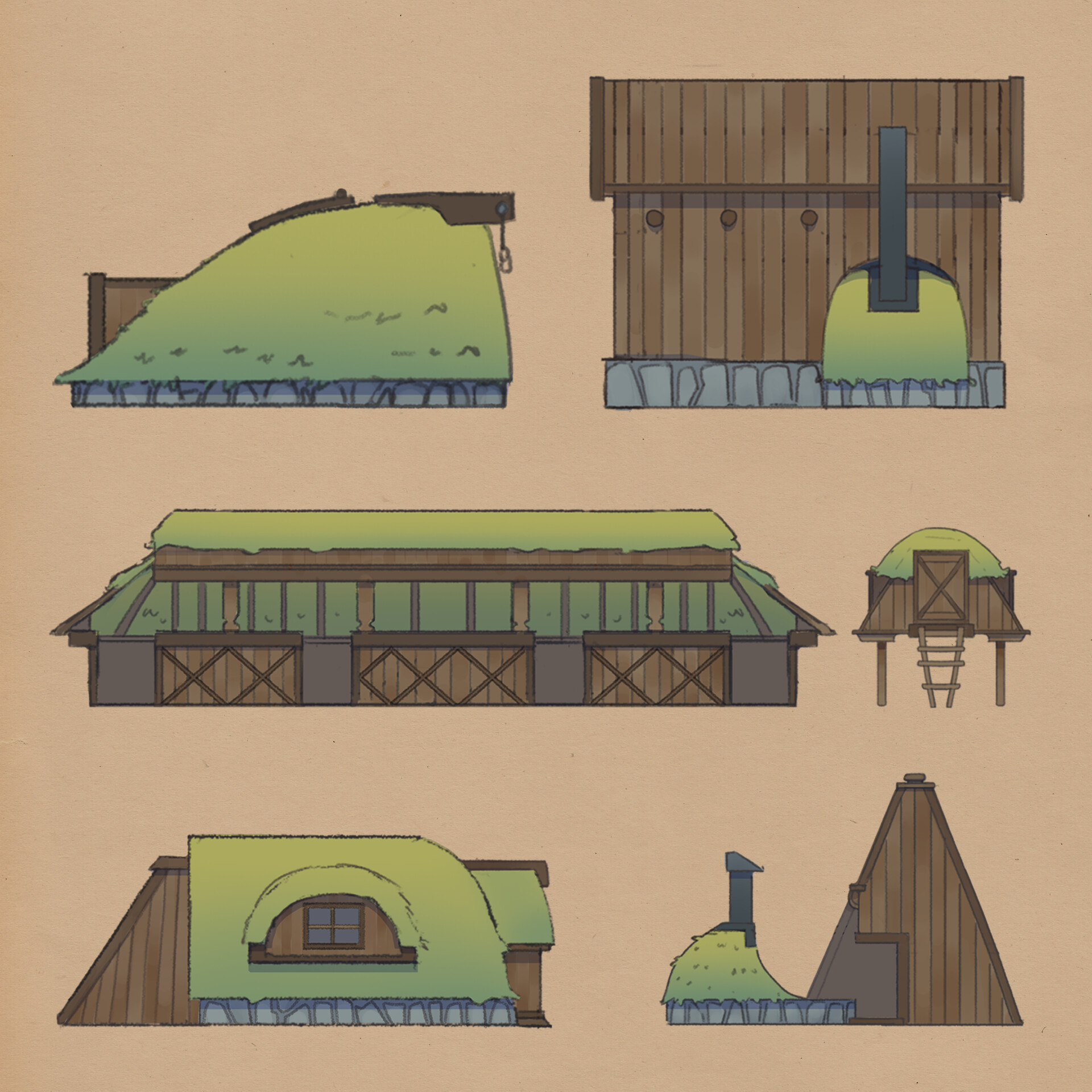 ArtStation - Sami Structure Design