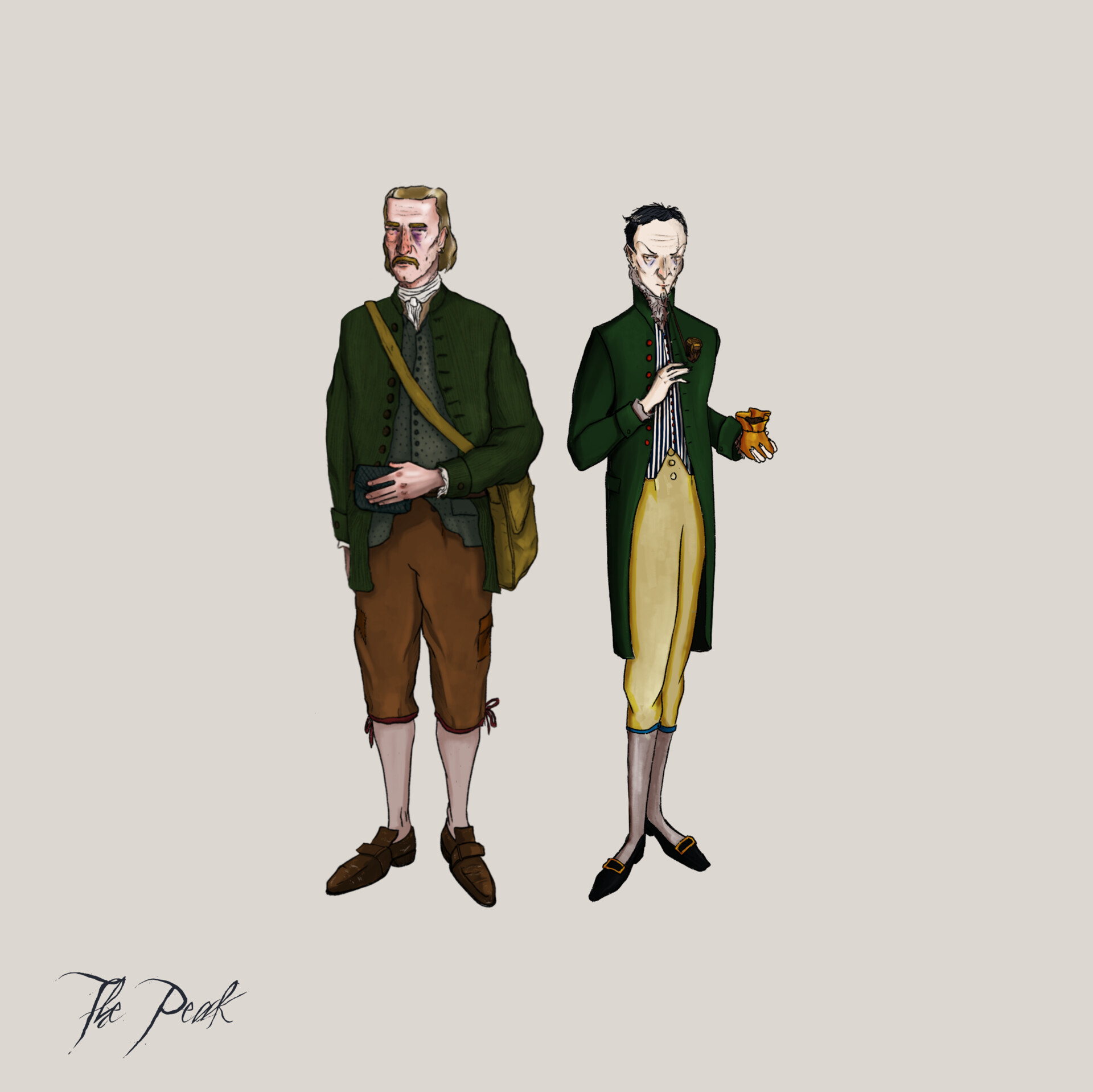 ArtStation - THE PEAK: Jan Van Hunks and The Devil (Mortimer)