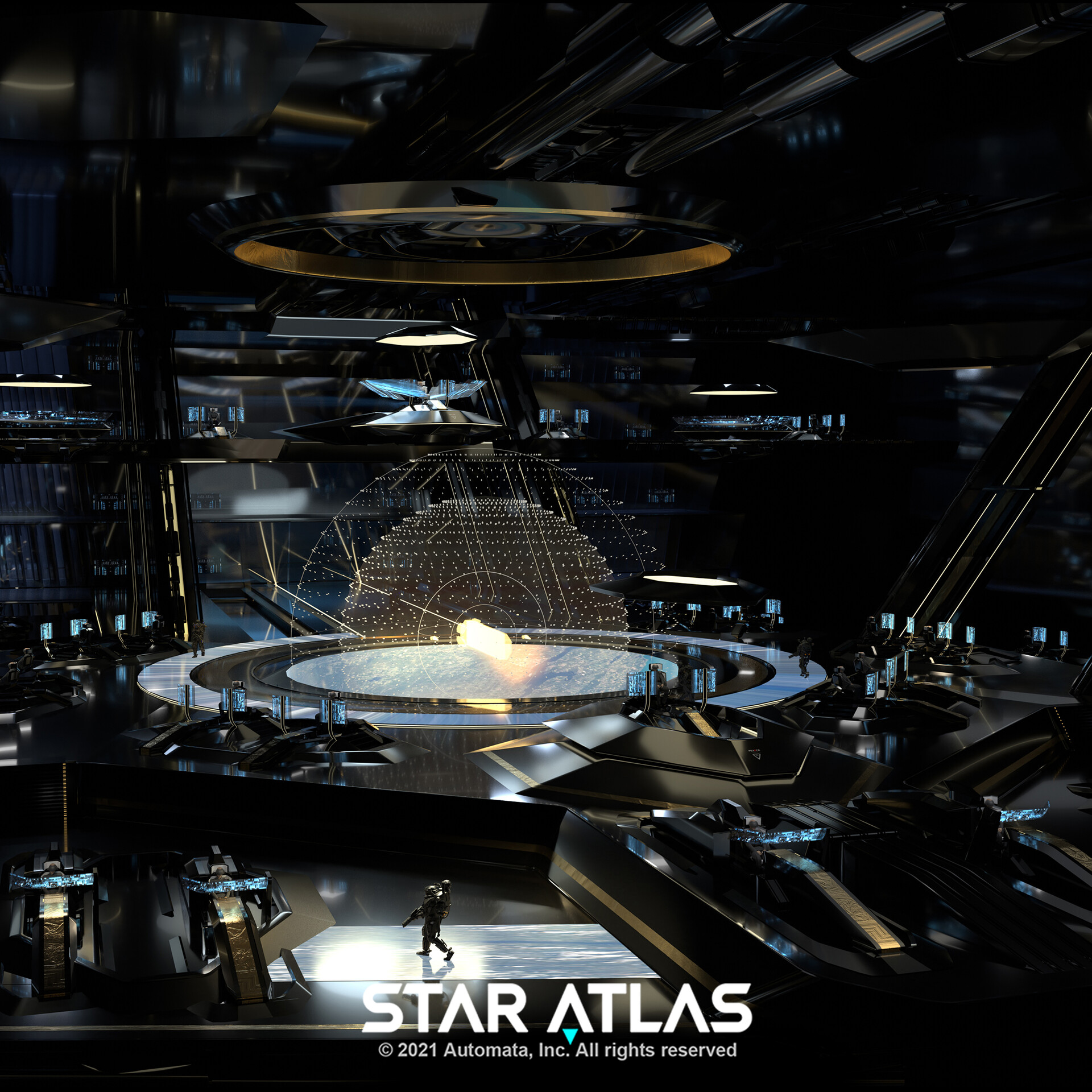 ArtStation - Star Atlas Titan interiors