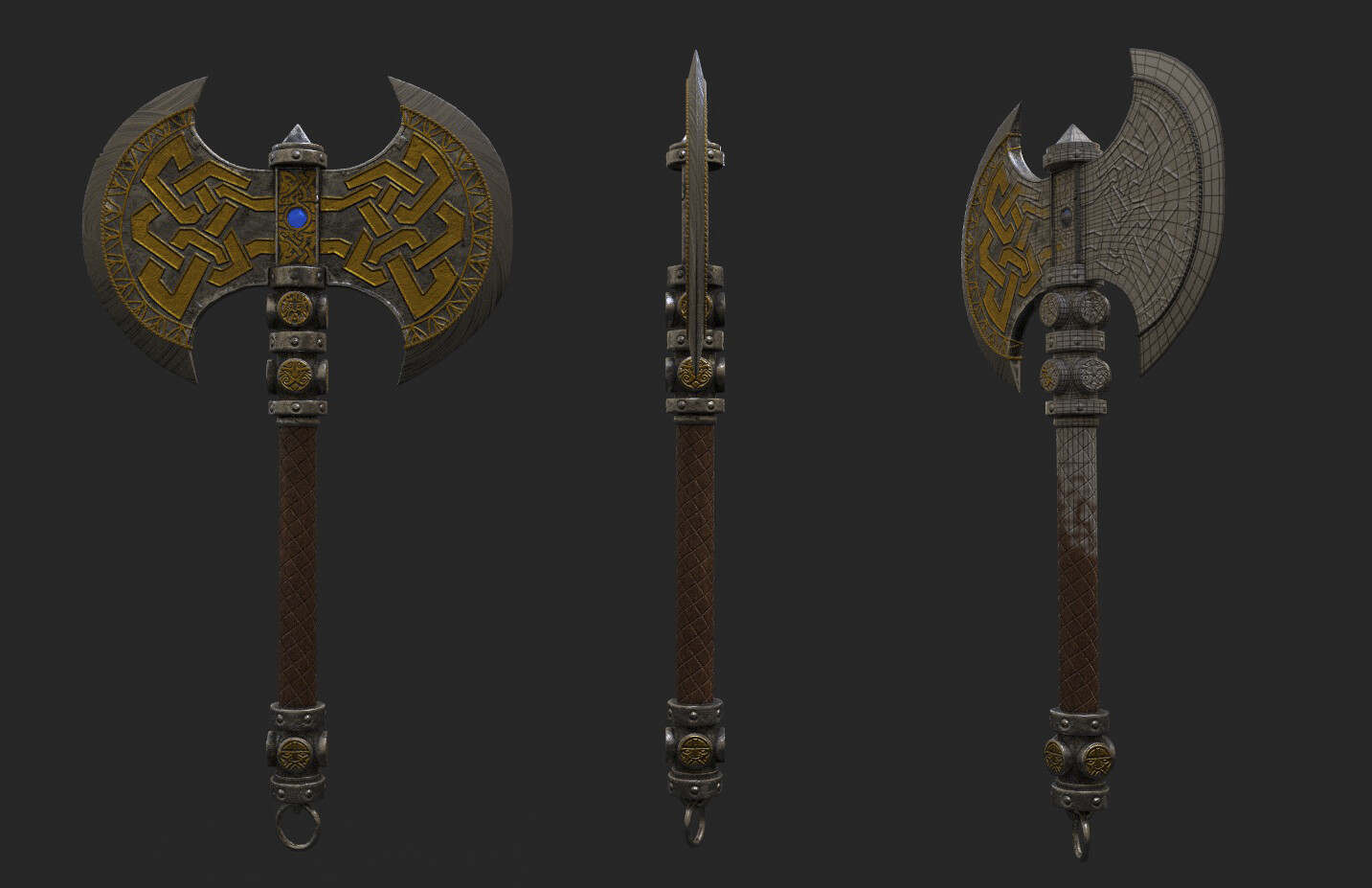 ArtStation - Axe-weapon