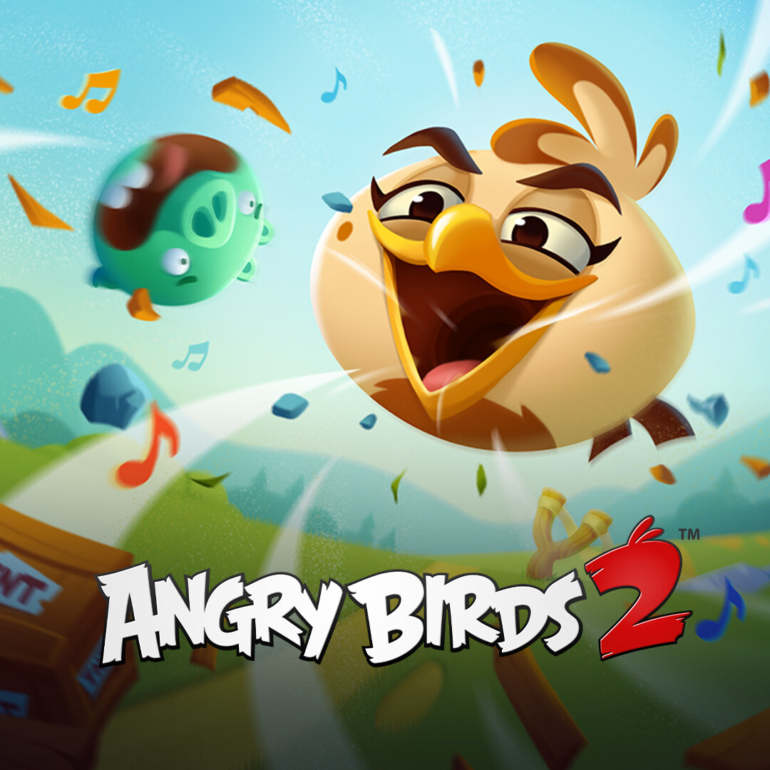 Gabriela Marchioro - Angry Birds 2 Melody - Splash Art and Icon