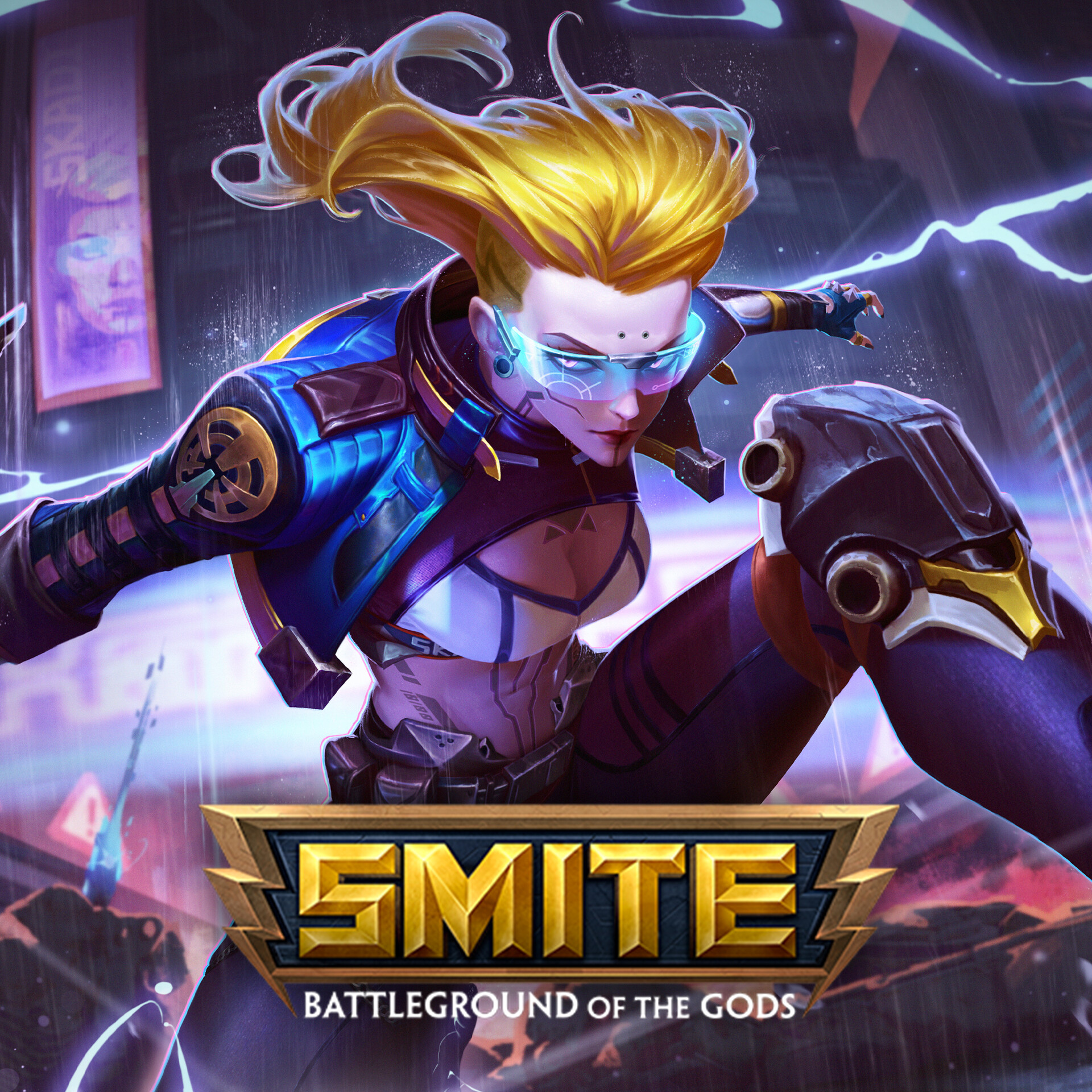 ArtStation - Cyberwolf Skadi