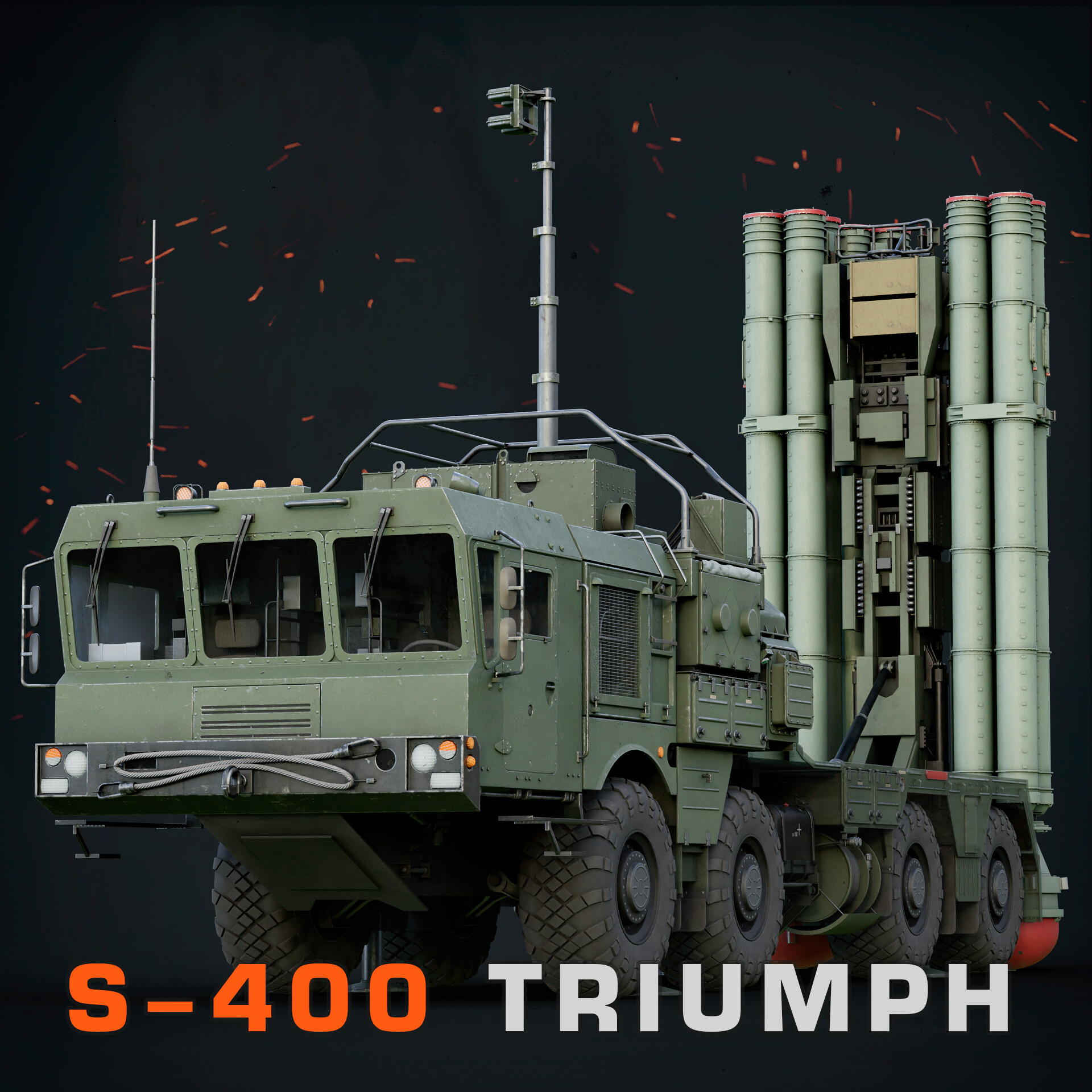 ArtStation - Realtime PSU 51P6E Launch Complex