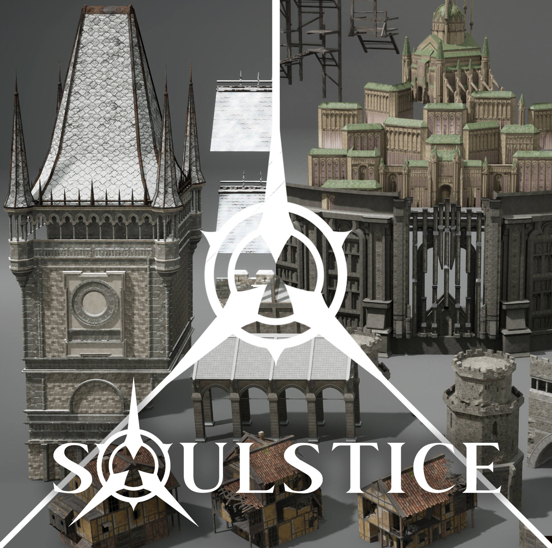 ArtStation - Soulstice - Backgrounds