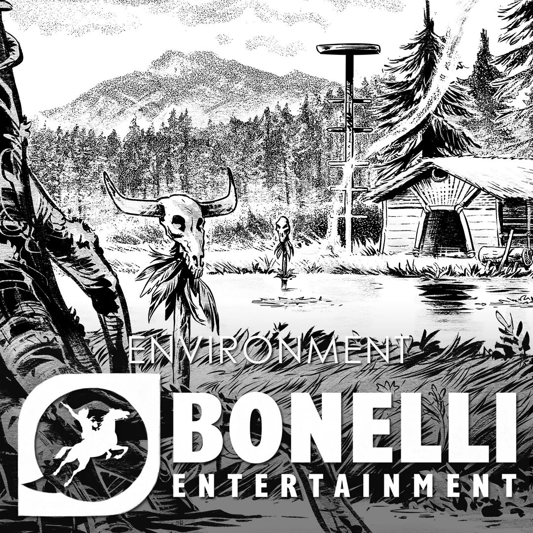 ArtStation - Bonelli - Zagor environment