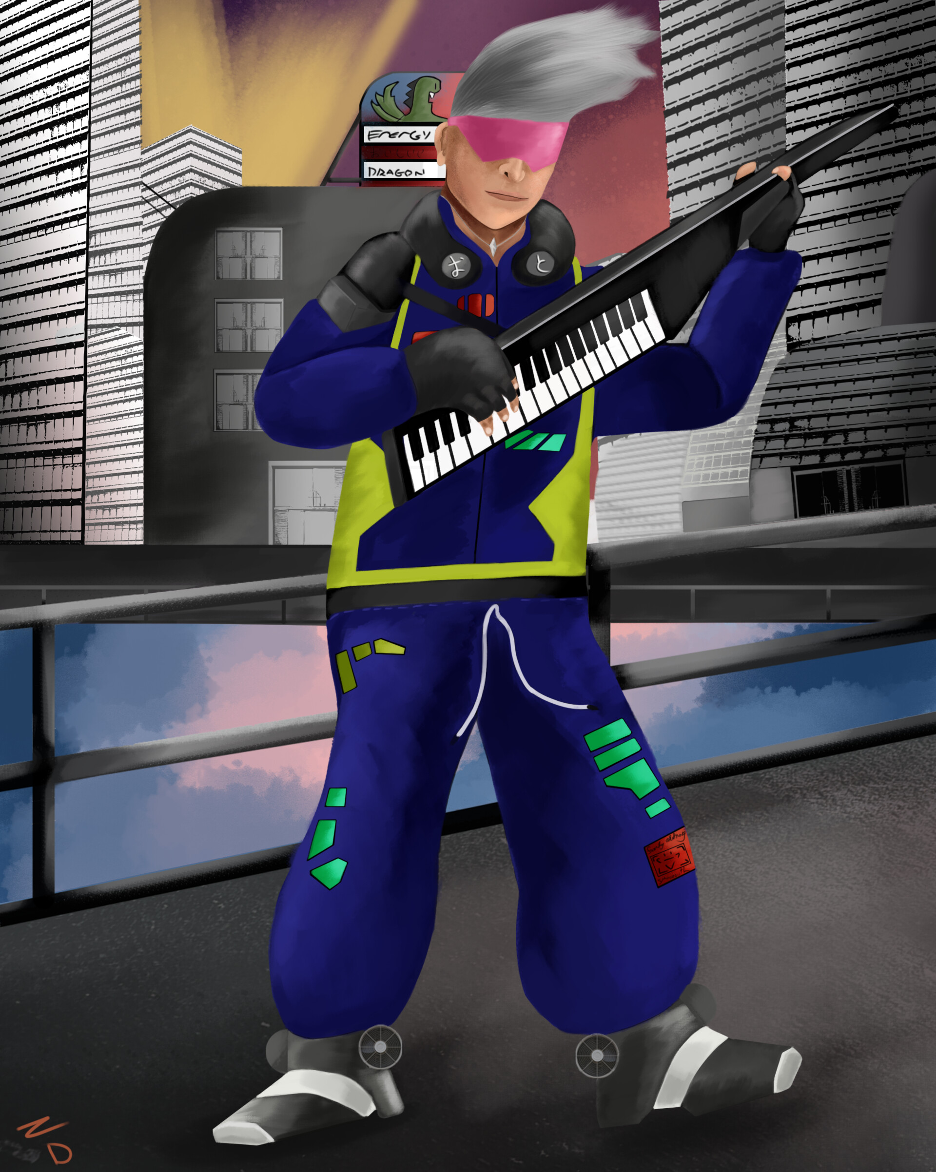 ArtStation - Otto - Neo Punk Character