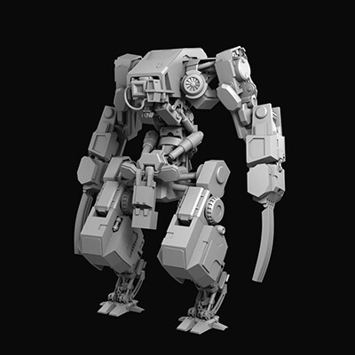 ArtStation - Mecha Robot