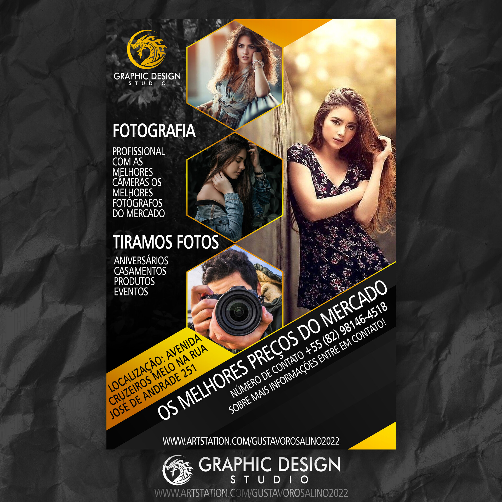 ArtStation - Banner De Fotografia Profissional