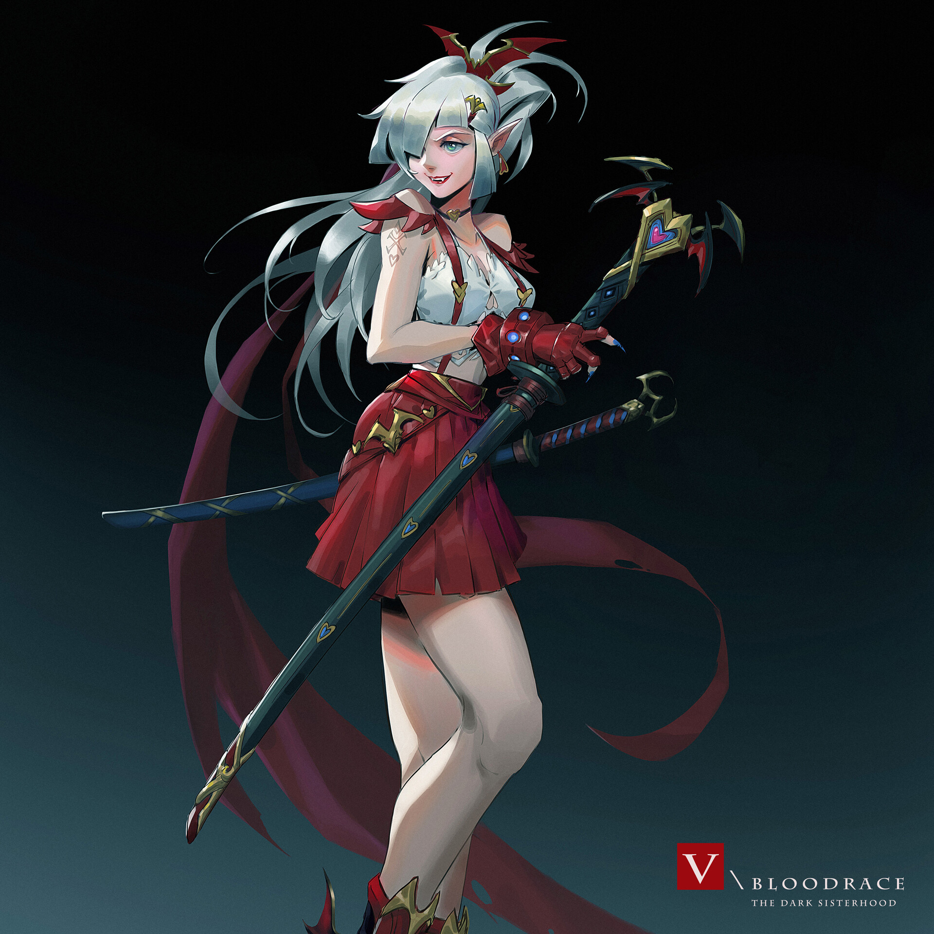 ArtStation - V-Blood Race ~daily work 11.24