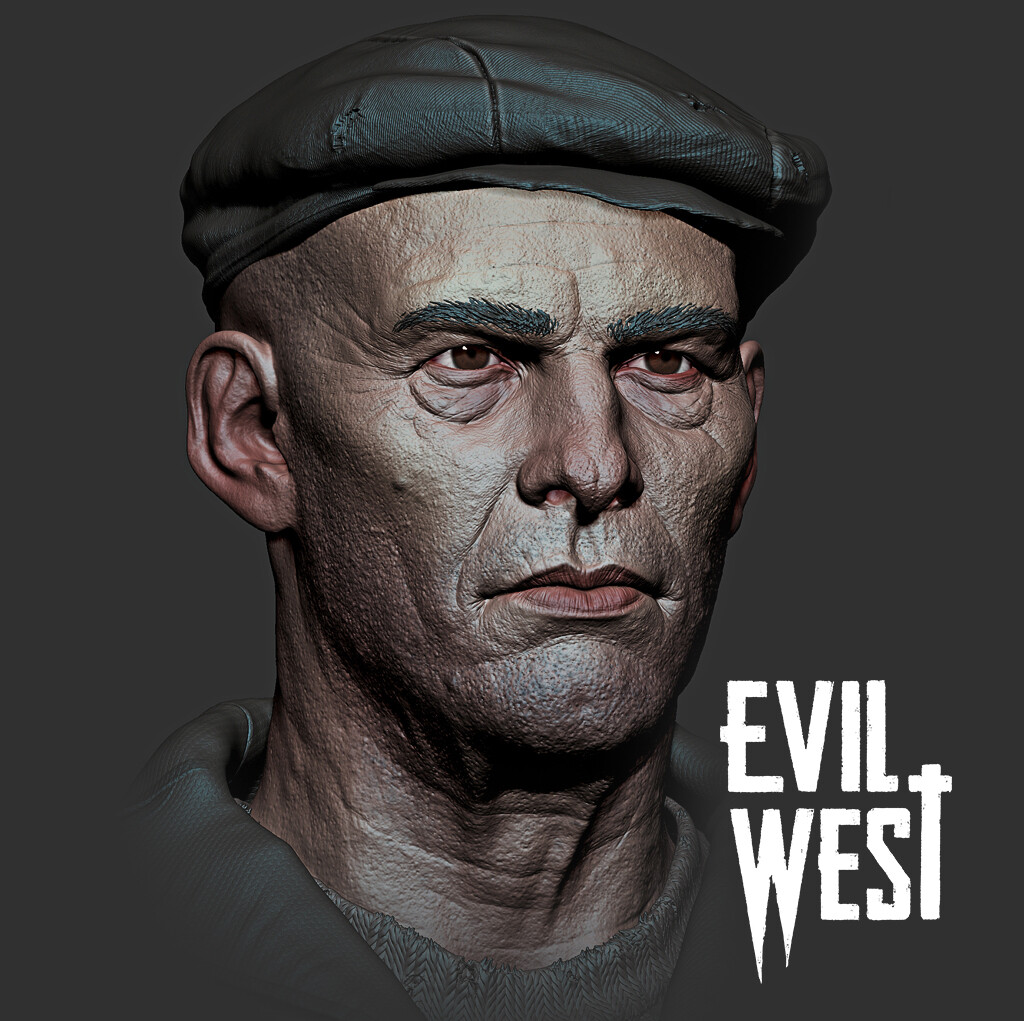 ArtStation - Evil West NPC Blacksmith