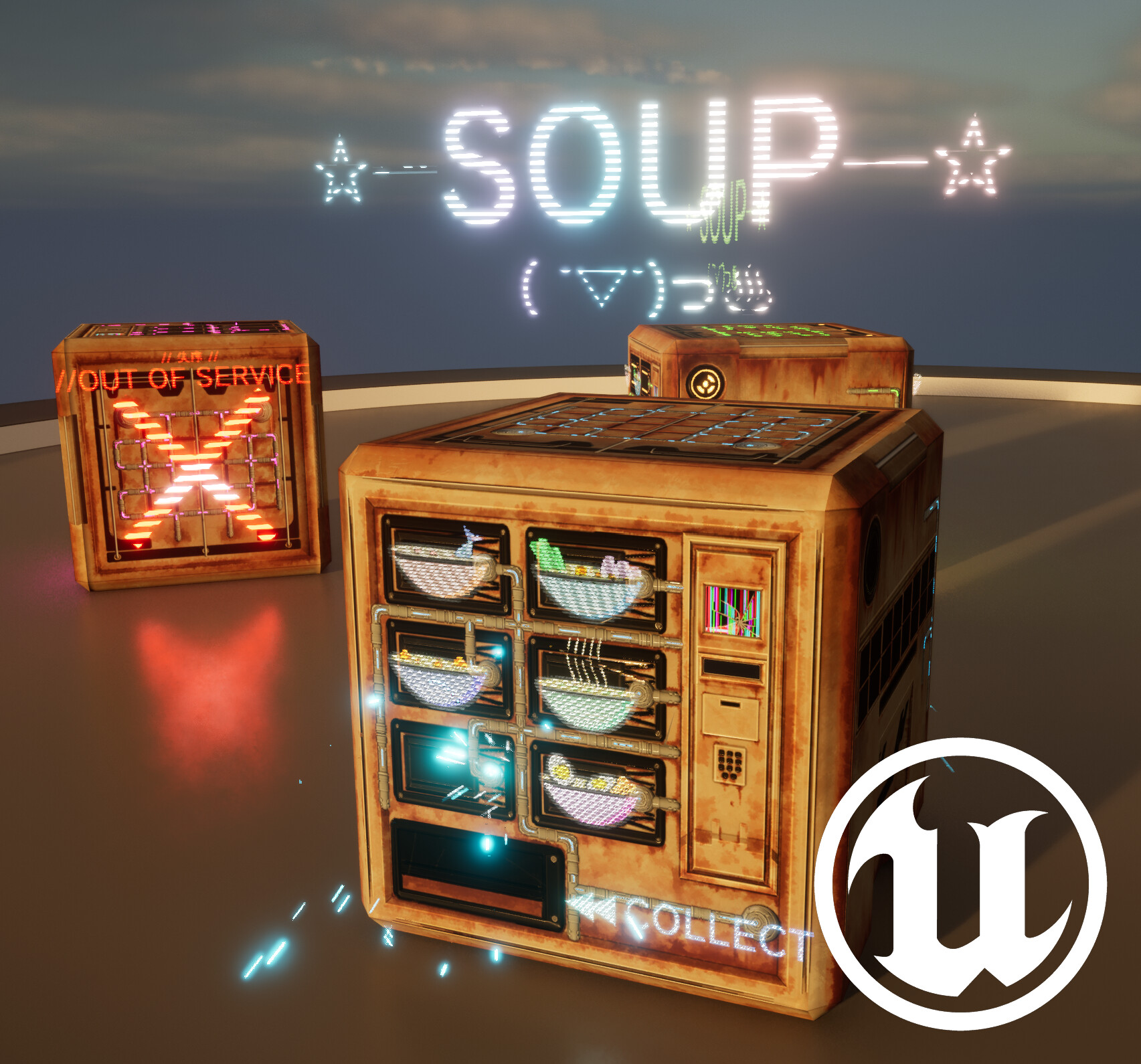 ArtStation - Soup Dispenser