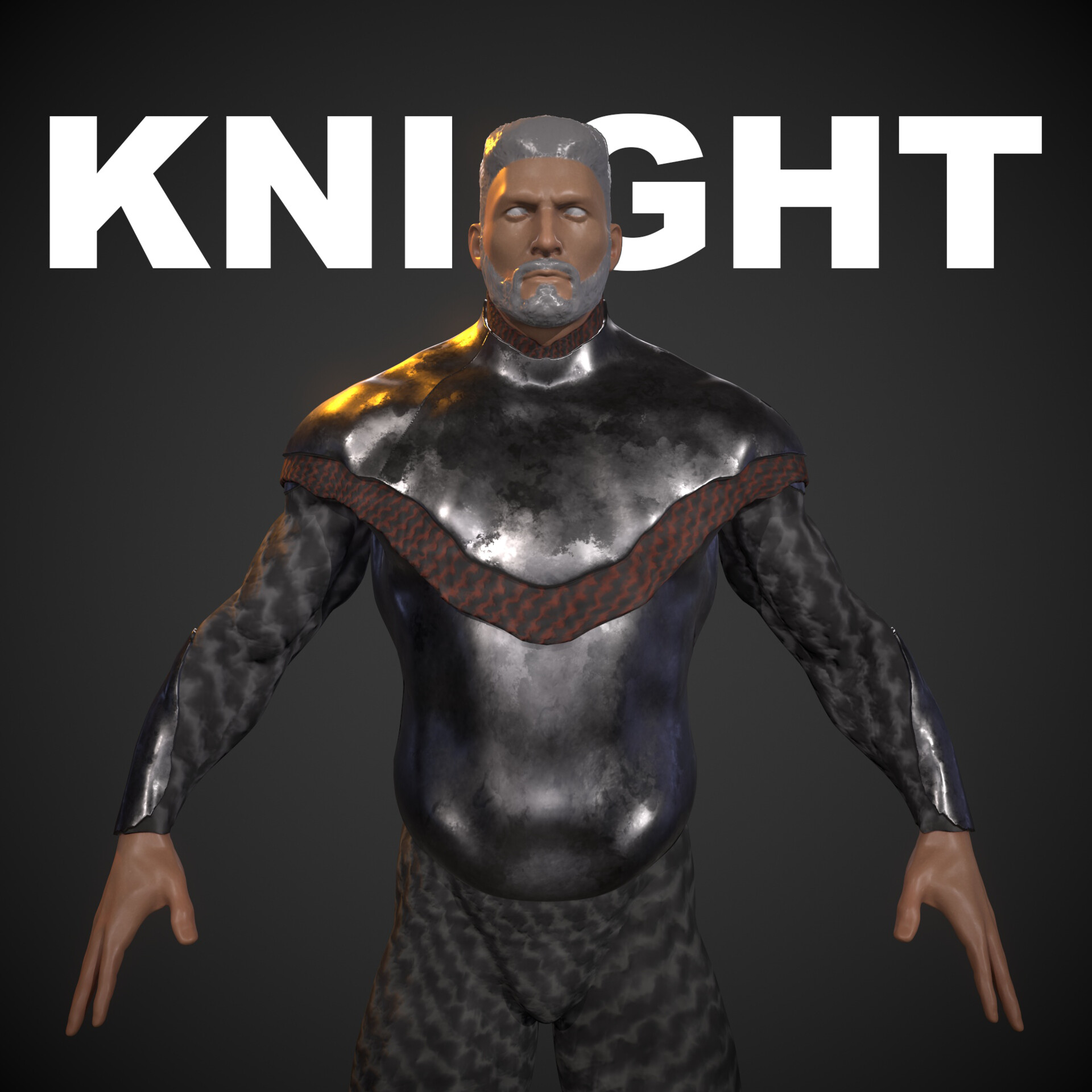 ArtStation - KNIGHT 3D MODEL