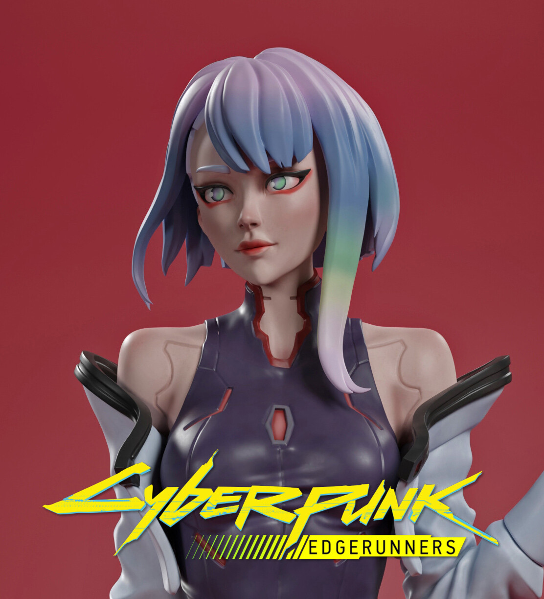 ArtStation - Lucy edge runners Fan Art