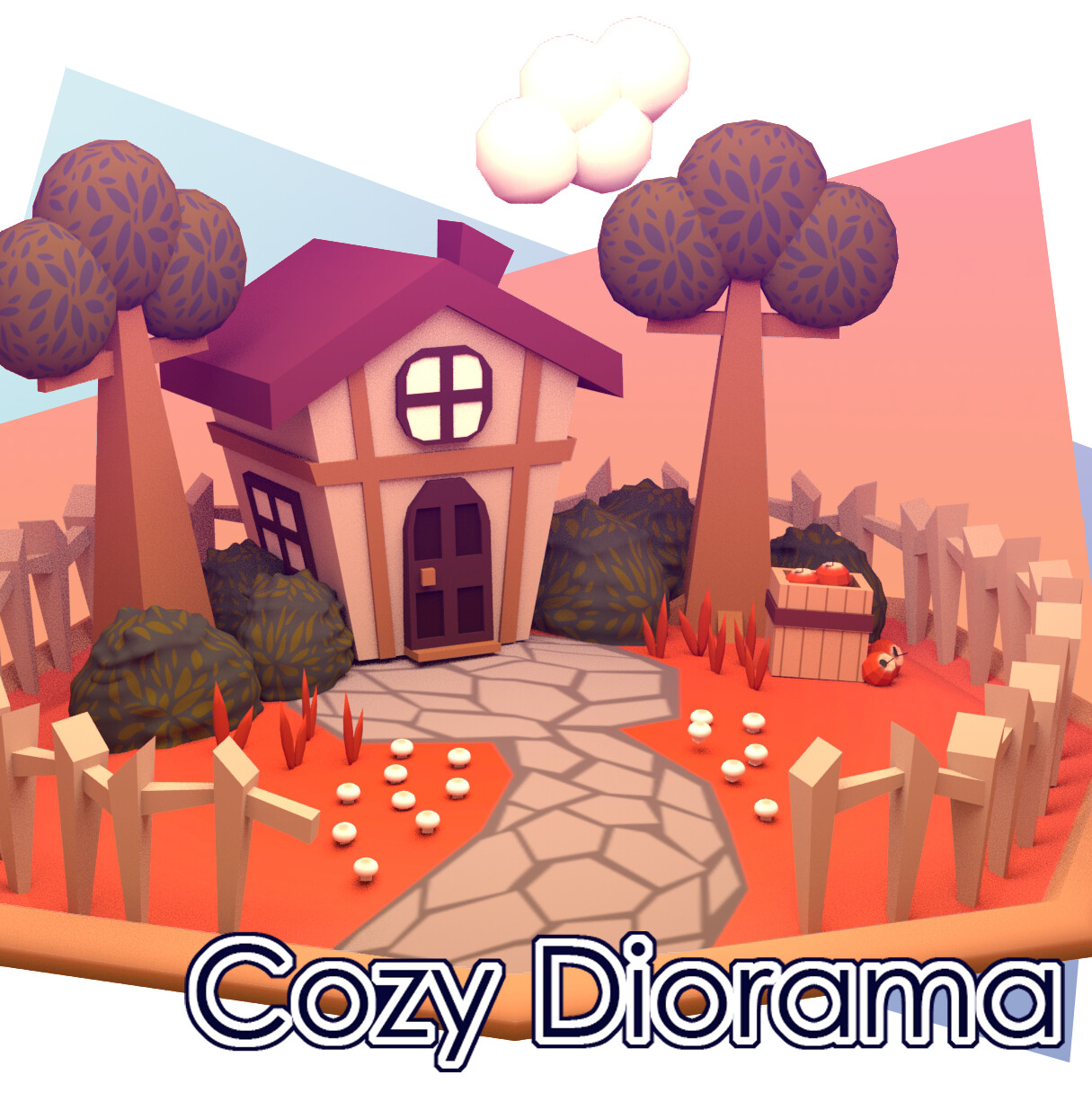 Leigh M. - 2019 Project - Cozy Diorama