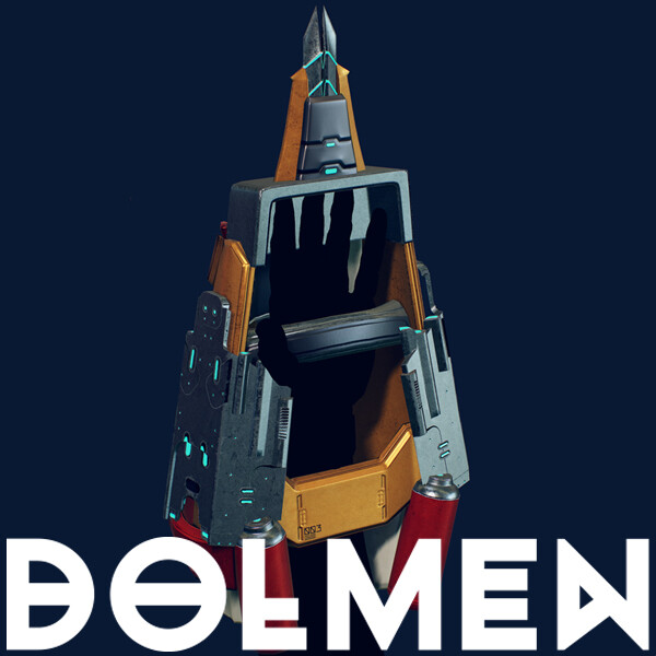 ArtStation - DOLMEN - Weapon | Human Gauntlet