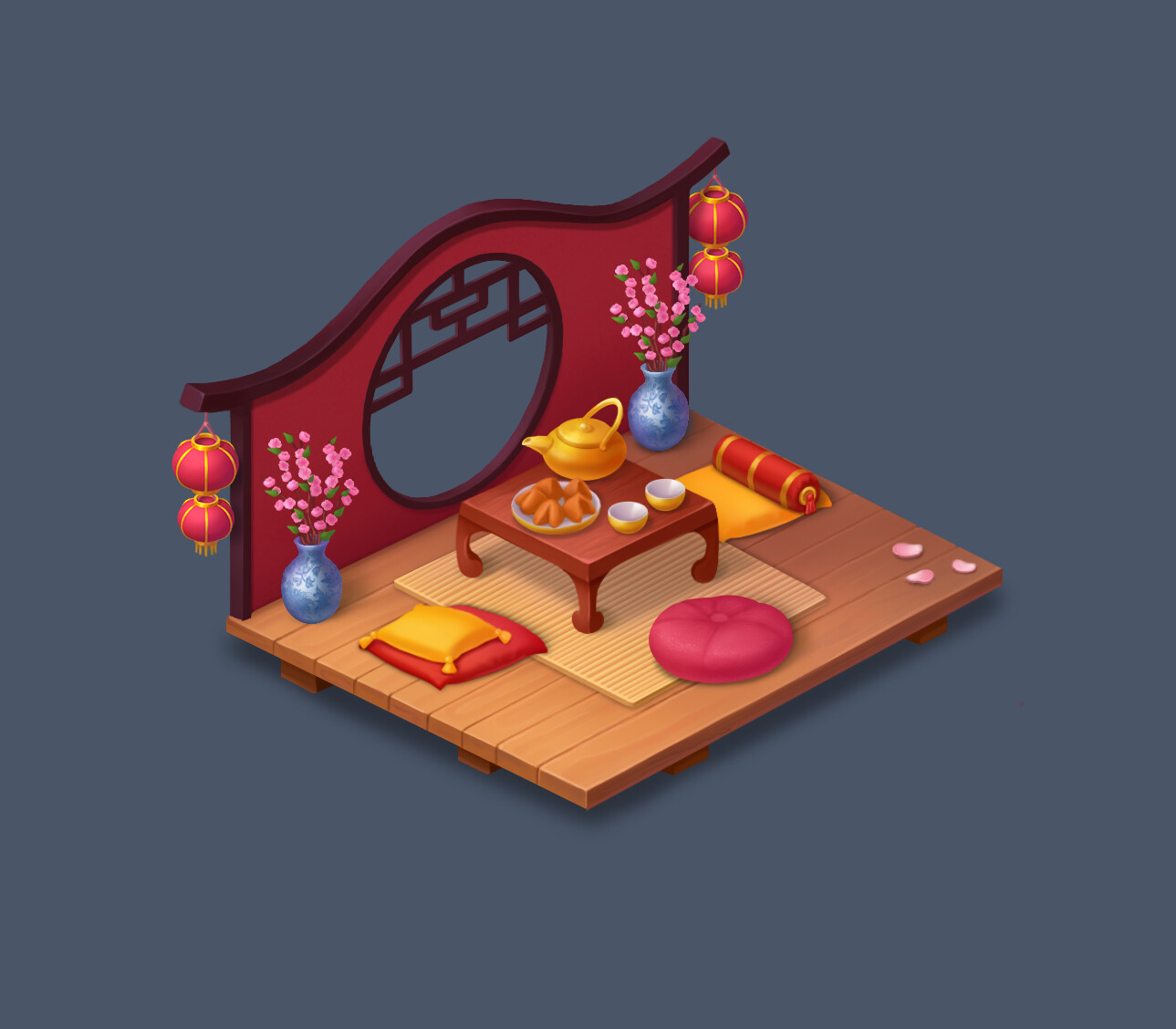 ArtStation - Isometric props