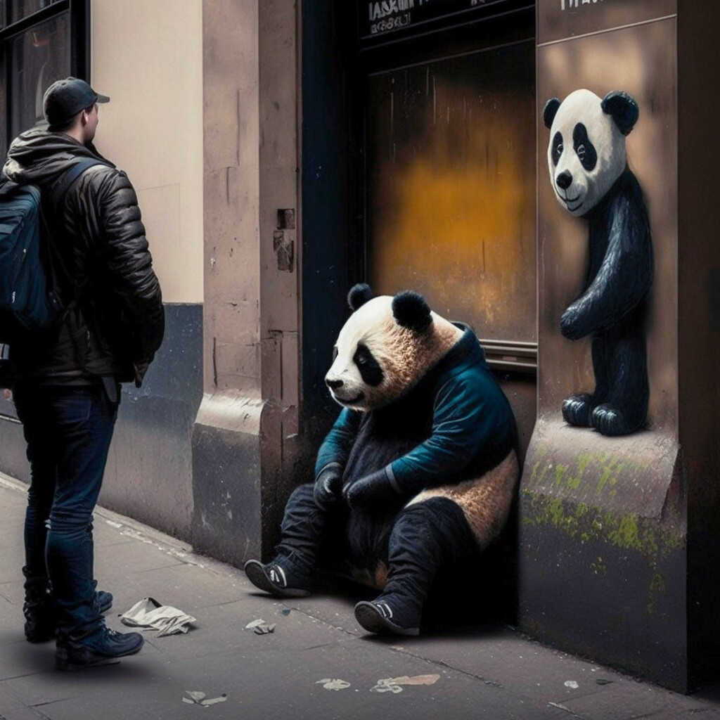 ArtStation - Homeless animals in NYC