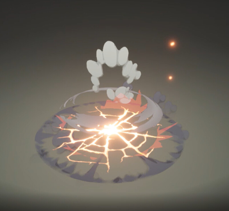 ArtStation - Stylised Impact VFX [UE4]