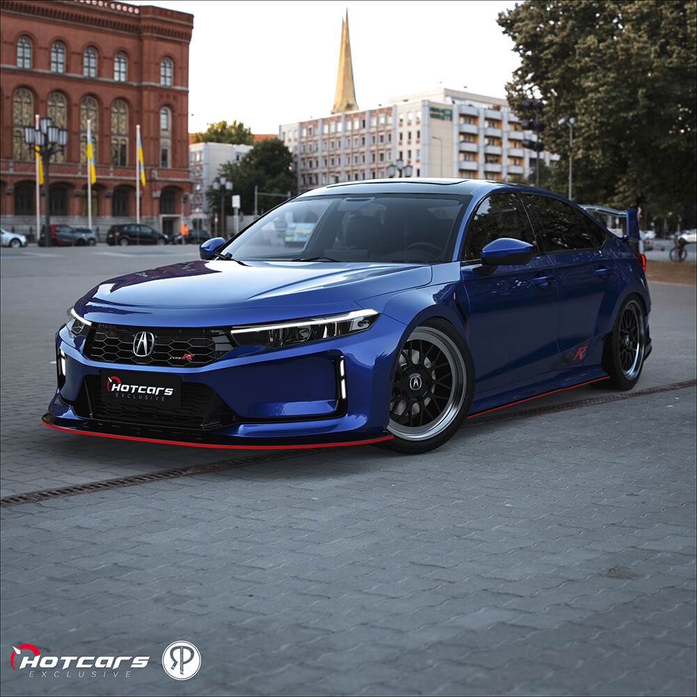 ArtStation - Acura Integra Type R - New model