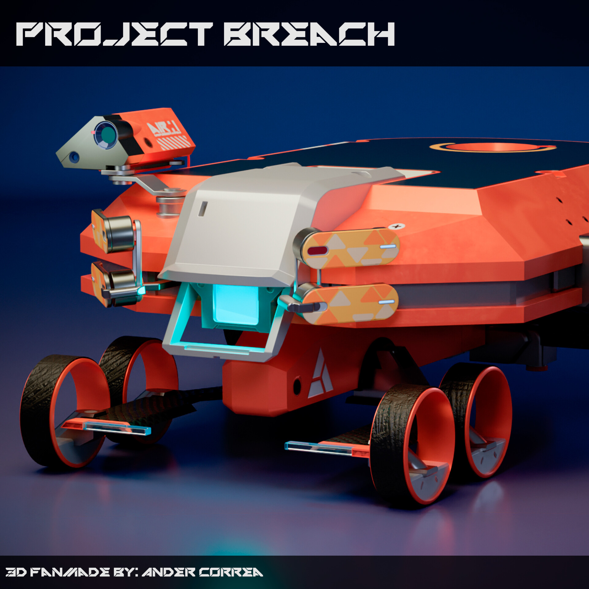 ArtStation - Fanmade project breach in 3D. Original concepts by: Hanhog ...
